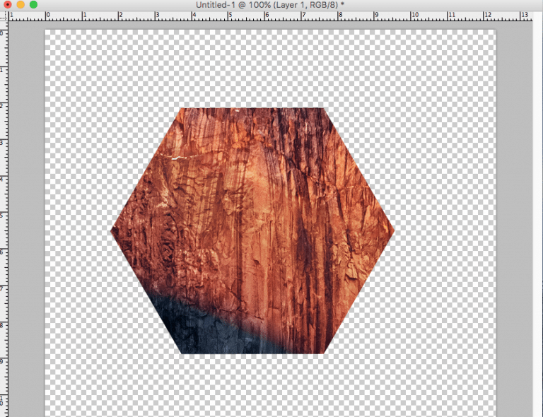 How to Make Hexagon Photo's in Photoshop for Mac | 4iT
