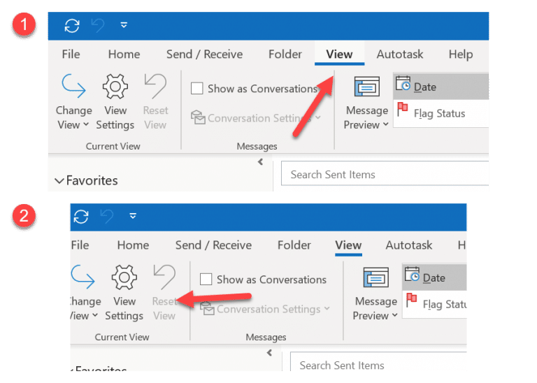 Sent Items In Outlook Showing My Name 4iT