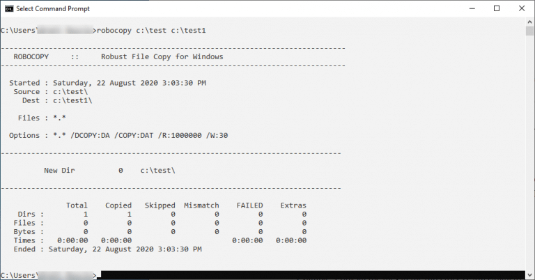 How To Robocopy Command Line 4it