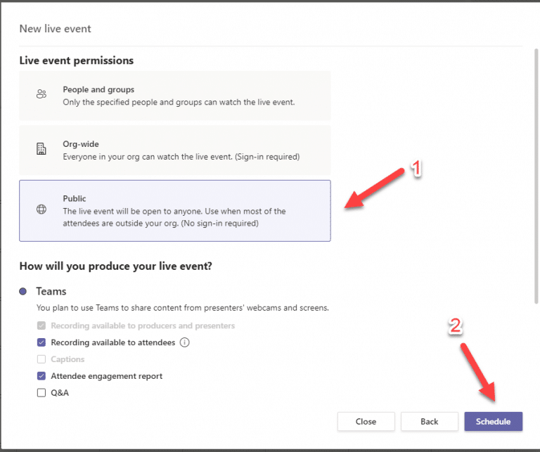 How to Host a Live Event in Teams - From Creation to Going Live | 4iT