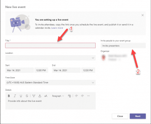 How to Host a Live Event in Teams - From Creation to Going Live | 4iT