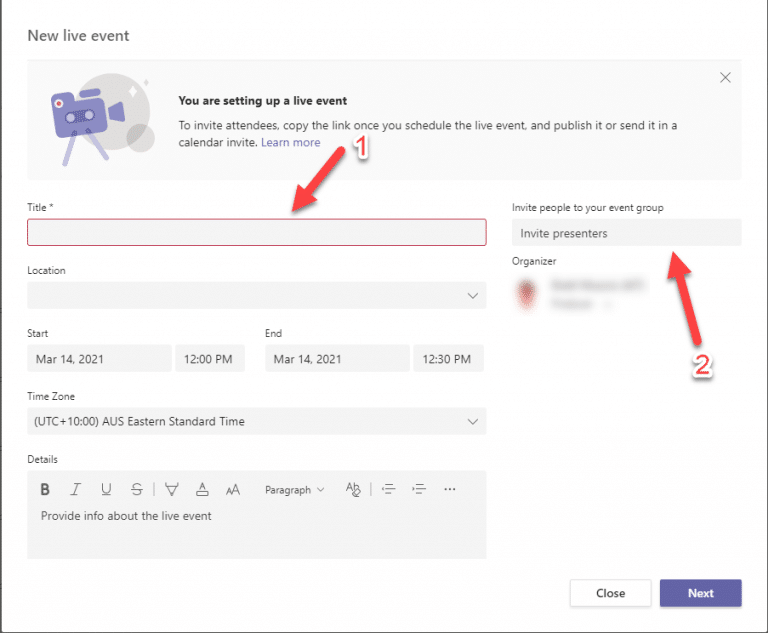 How to Host a Live Event in Teams - From Creation to Going Live | 4iT